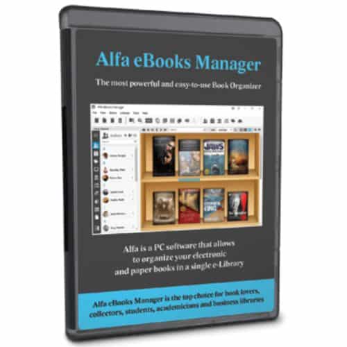 برنامج Alfa eBooks Manager Pro | لتنظيم وإدارة الكتب الرقمية - shr7pc