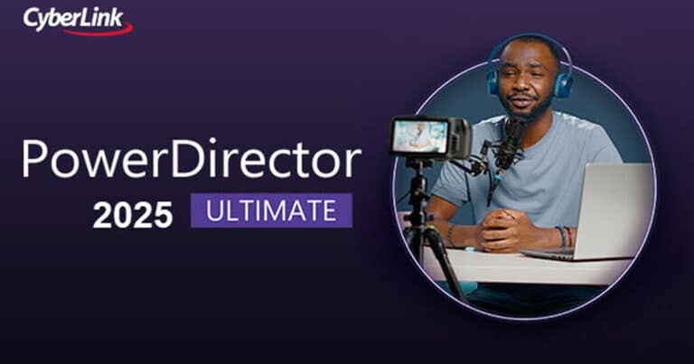 برنامج CyberLink PowerDirector Ultimate 2026 | لتحرير ومونتاج الفيديو - shr7pc