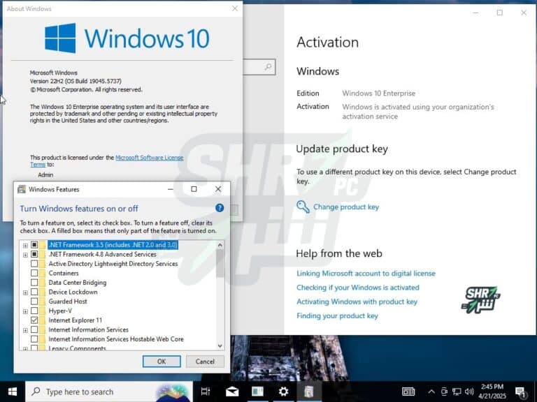 كل إصدارات ويندوز 10 مع أوفيس 2024 برو بلس بكل اللغات | أبريل 2025 - shr7pc