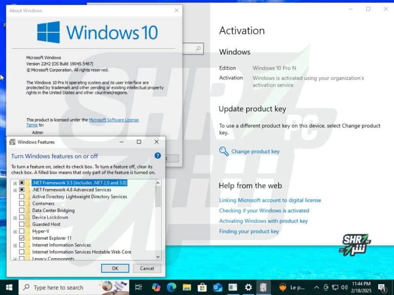 كل إصدارات ويندوز 10 مع أوفيس 2024 برو بلس بكل اللغات | فبراير 2025 - shr7pc