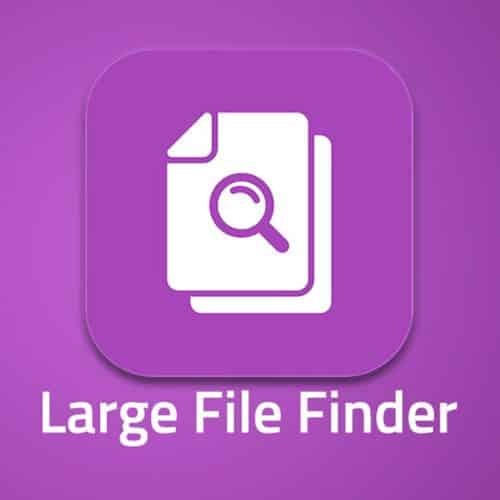 برنامج Large Files Finder | للبحث عن الملفات الكبيرة - shr7pc