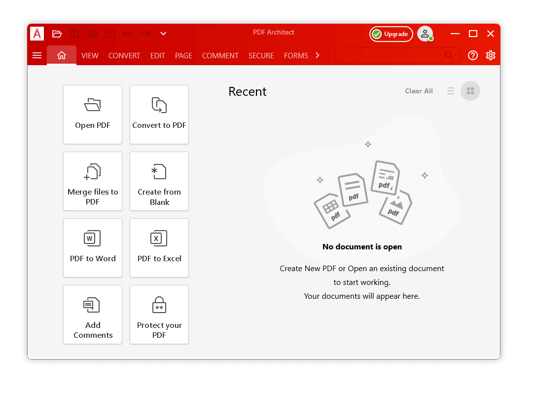 برنامج PDF Architect Pro+OCR | لإدارة وتحرير وتحويل ملفات PDF - shr7pc