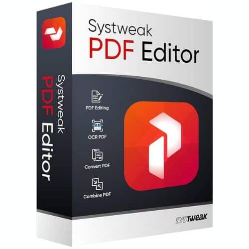 برنامج Systweak PDF Editor | لتحرير ملفات PDF - shr7pc