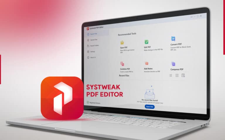 برنامج Systweak PDF Editor | لتحرير ملفات PDF - shr7pc
