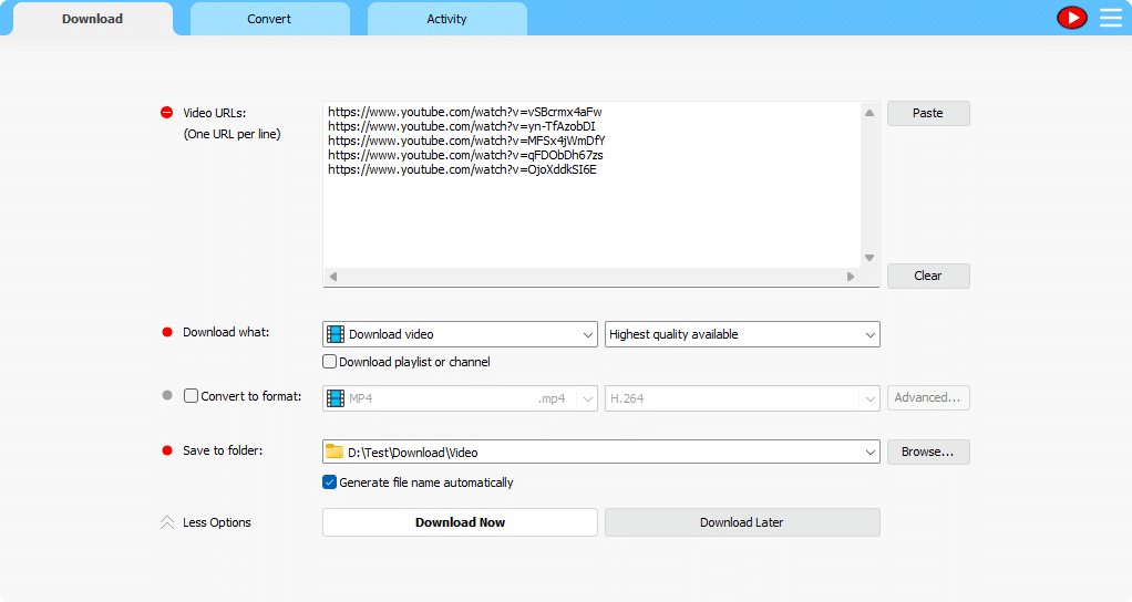 برنامج YT Video Downloader | لتحميل الفيديوهات من الانترنت - shr7pc
