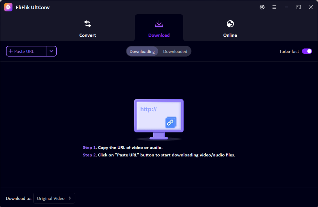 برنامج FliFlik UltConv | لتحويل ملفات الفيديو - shr7pc