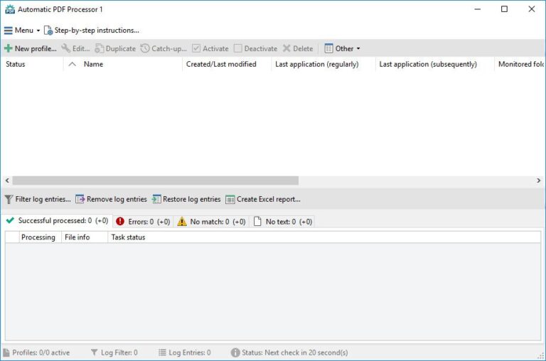 برنامج Gillmeister Automatic PDF Processor | لإدارة ومعالجة ملفات PDF - shr7pc