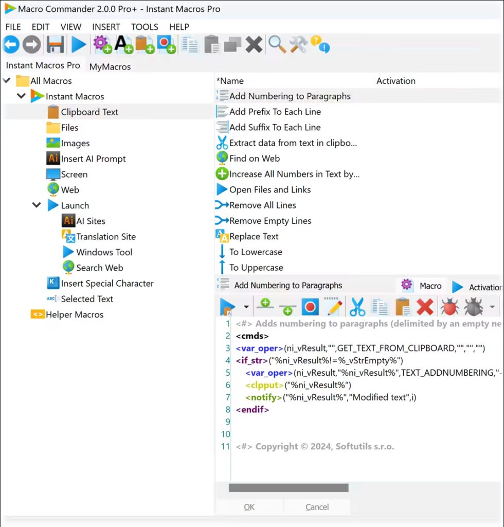 برنامج Macro Commander Pro+ | لأتمتة المهام المعقدة والمتكررة - shr7pc