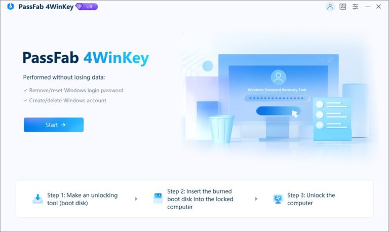 برنامج PassFab 4WinKey Ultimate | لاستعادة كلمة سر الويندوز - shr7pc
