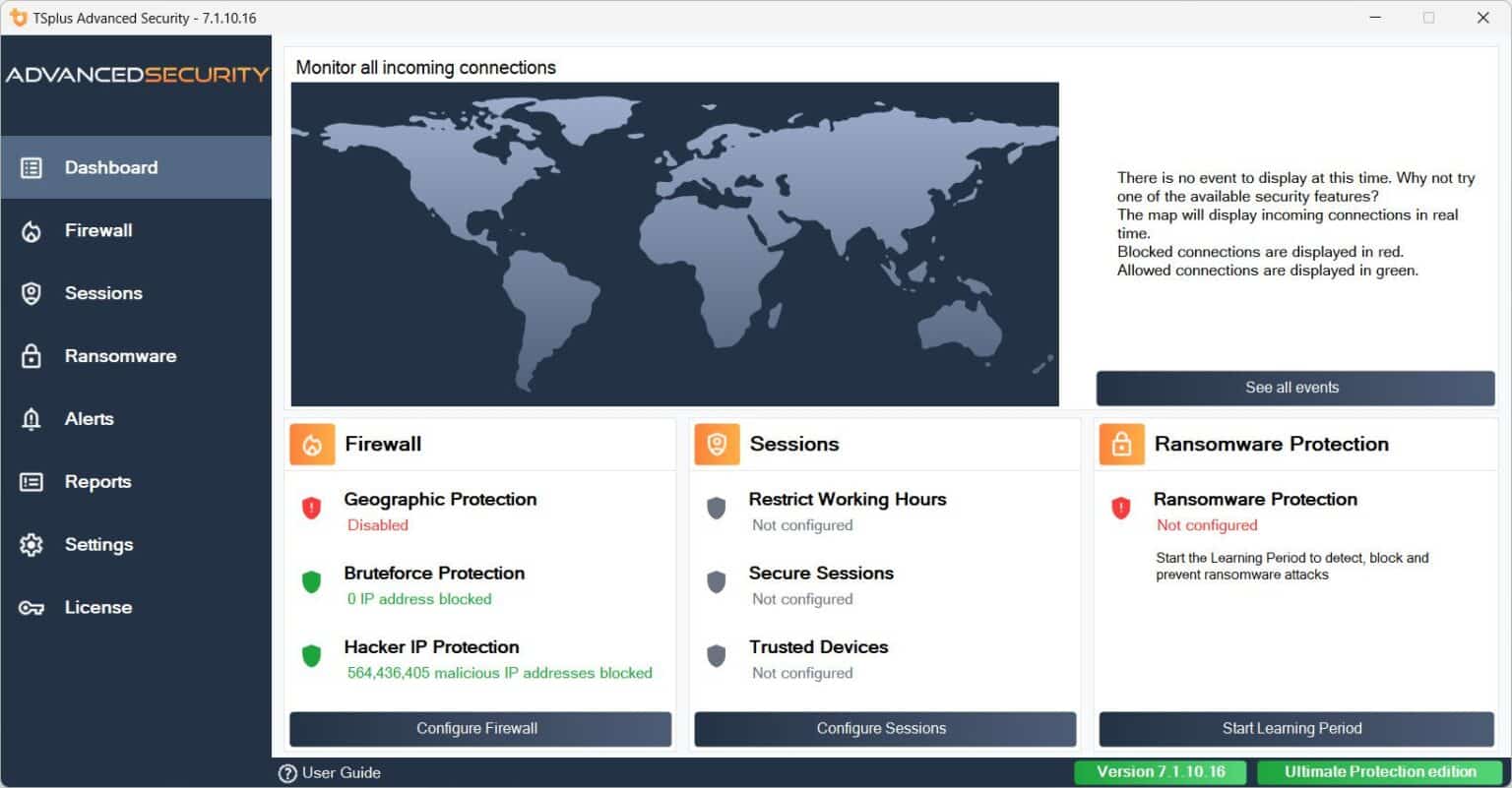 برنامج TSplus Advanced Security Ultimate | للحماية الشاملة - shr7pc