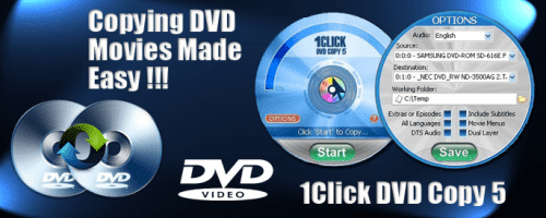 برنامج 1CLICK DVD Copy Pro | لنسخ الاسطوانات - shr7pc
