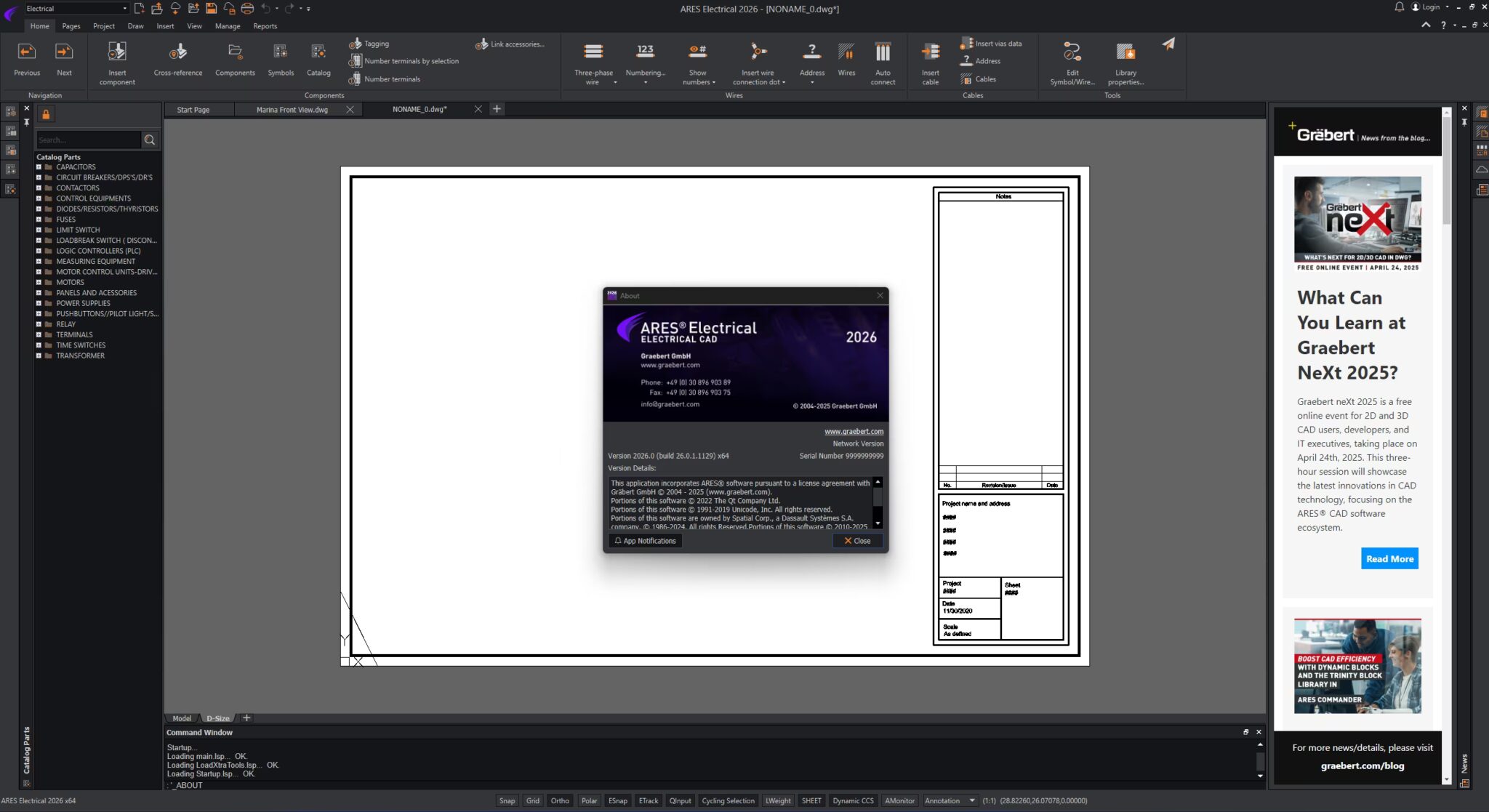 برنامج ARES Electrical | للتصميم الكهريي - shr7pc