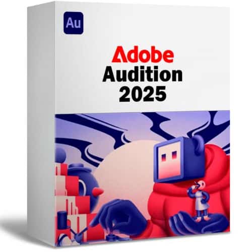 برنامج Adobe Audition 2025 | للهندسة الصوتية وتحرير الصوت - shr7pc