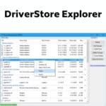 برنامج DriverStore Explorer | لإدارة تعريفات الكمبيوتر - shr7pc