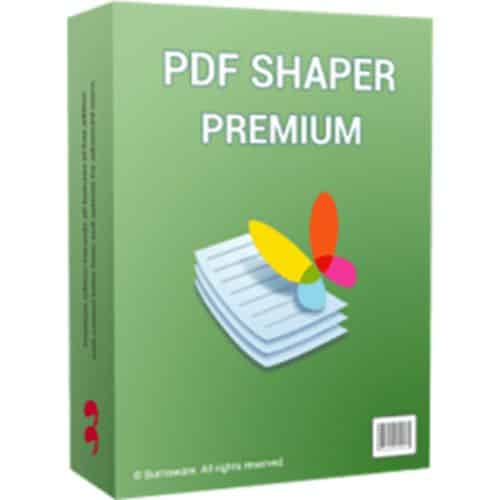 برنامج PDF Shaper Premium | لإنشاء وتحرير وتحويل ملفات PDF - shr7pc