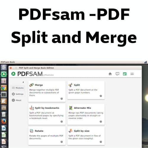 برنامج PDFsam -PDF Split and Merge | لدمج وتقطيع ملفات PDF - shr7pc