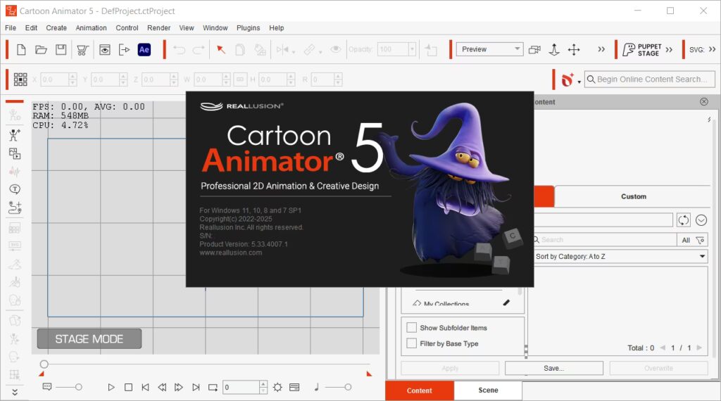 برنامج Reallusion Cartoon Animator | لإنشاء وصناعة الرسوم المتحركة - shr7pc