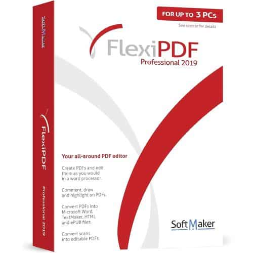 برنامج SoftMaker FlexiPDF Professional | لإدارة وتحرير ملفات PDF - shr7pc