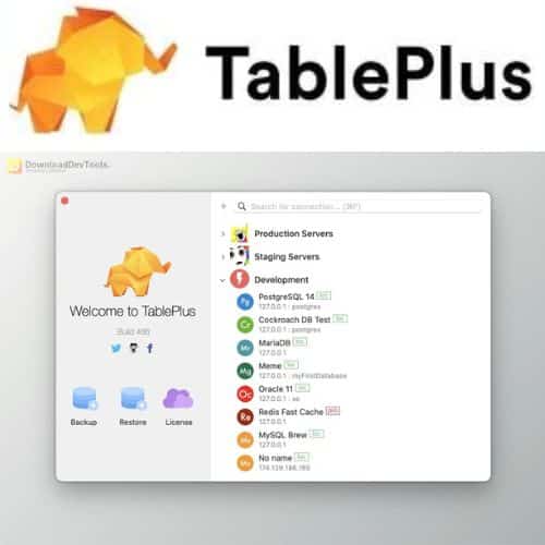 برنامج TablePlus | لإدارة وتحرير قواعد البيانات - shr7pc
