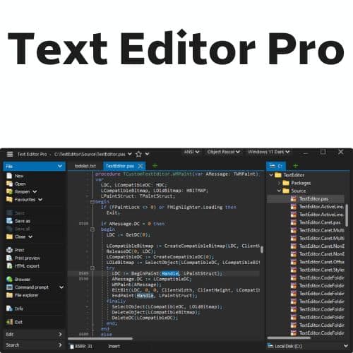 برنامج Text Editor Pro | تحرير النصوص - shr7pc