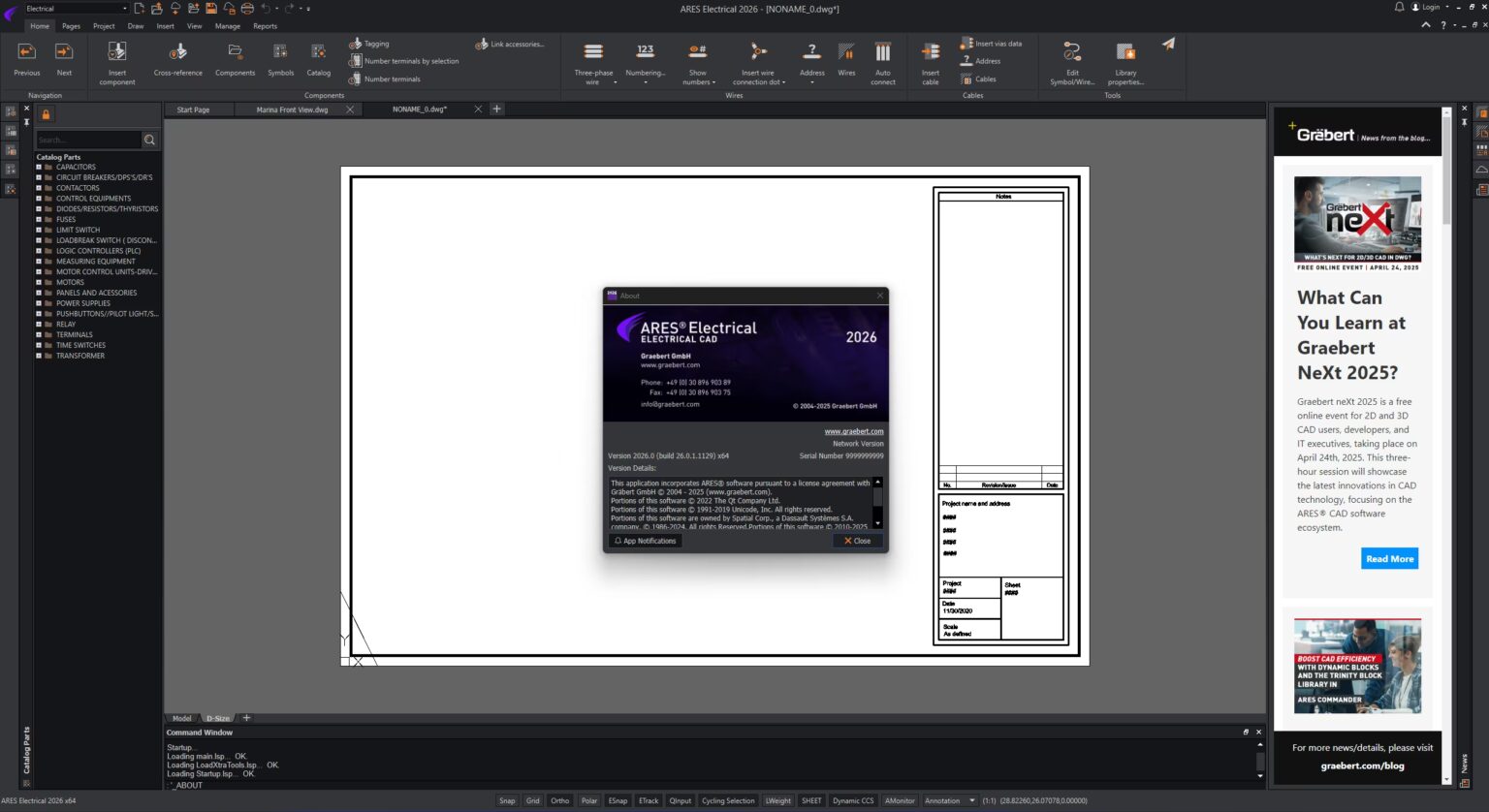 برنامج ARES Electrical | للتصميم الكهريي - shr7pc