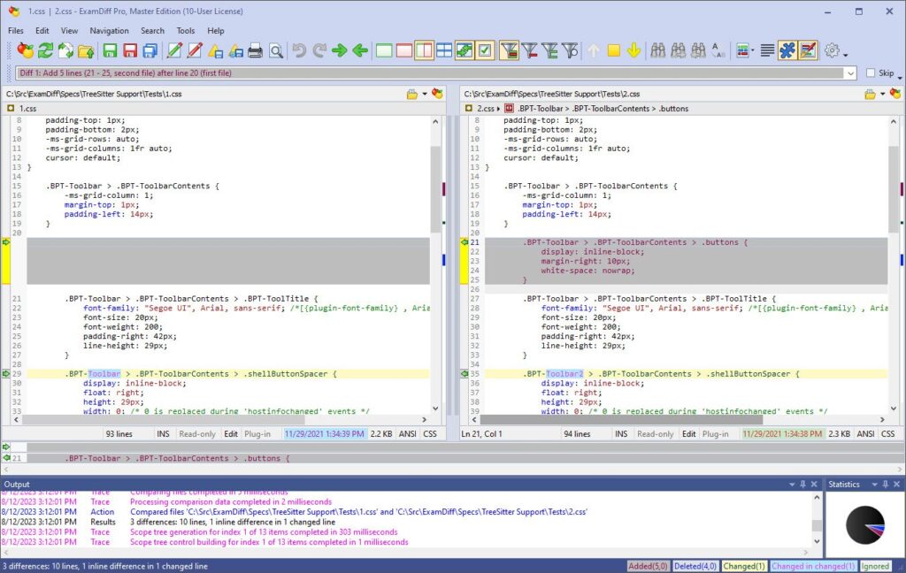 برنامج ExamDiff Pro Master Edition | للمقارنة بين المستندات والنصوص - shr7pc