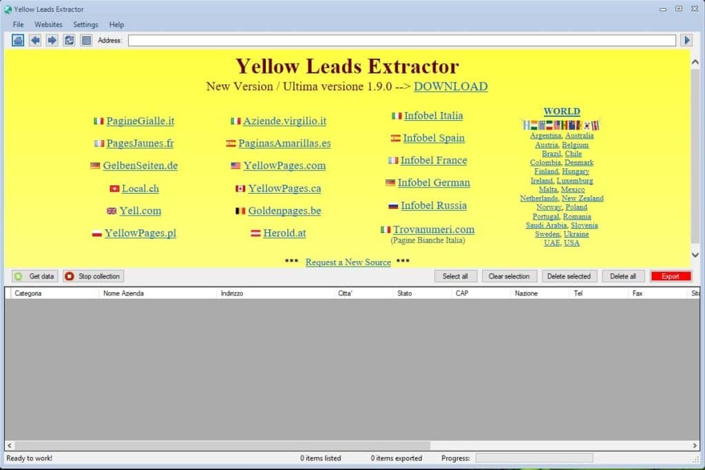 برنامج Yellow Leads Extractor | لإدارة العملاء - shr7pc