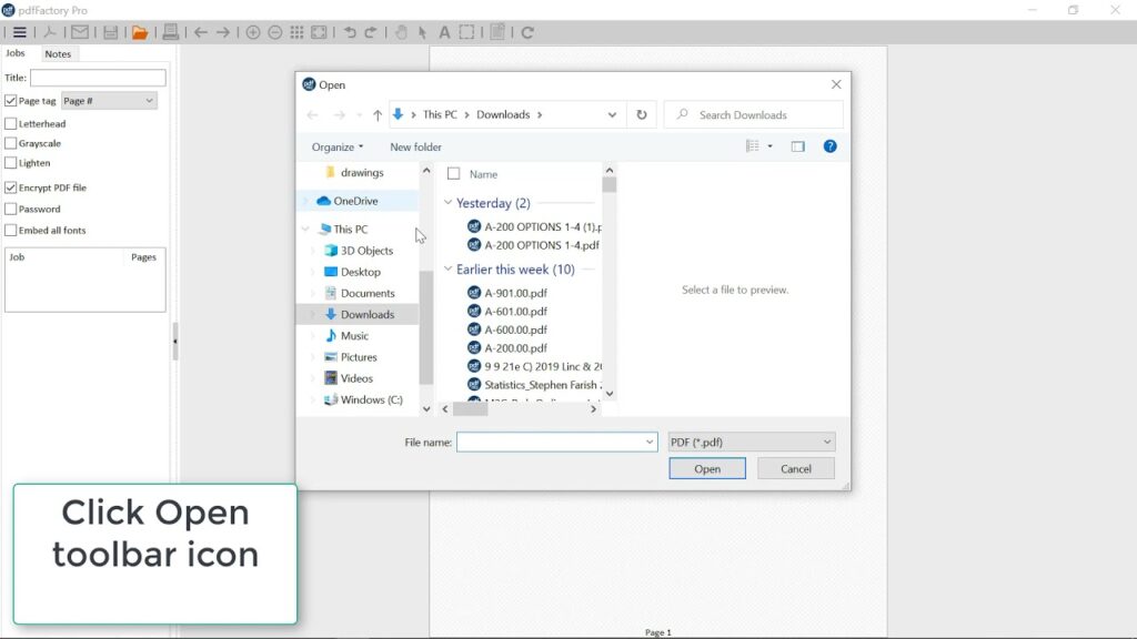برنامج pdfFactory Pro | لتحويل ملفات PDF - shr7pc