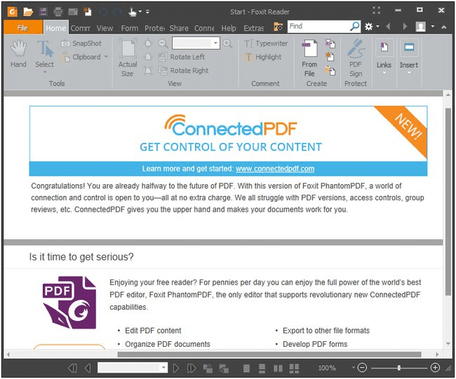برنامج Foxit Reader | لفتح وقراءة ملفات PDF - shr7pc