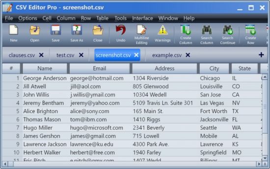 برنامج Gammadyne CSV Editor Pro | لتعديل وتحرير ملفات CSV - shr7pc