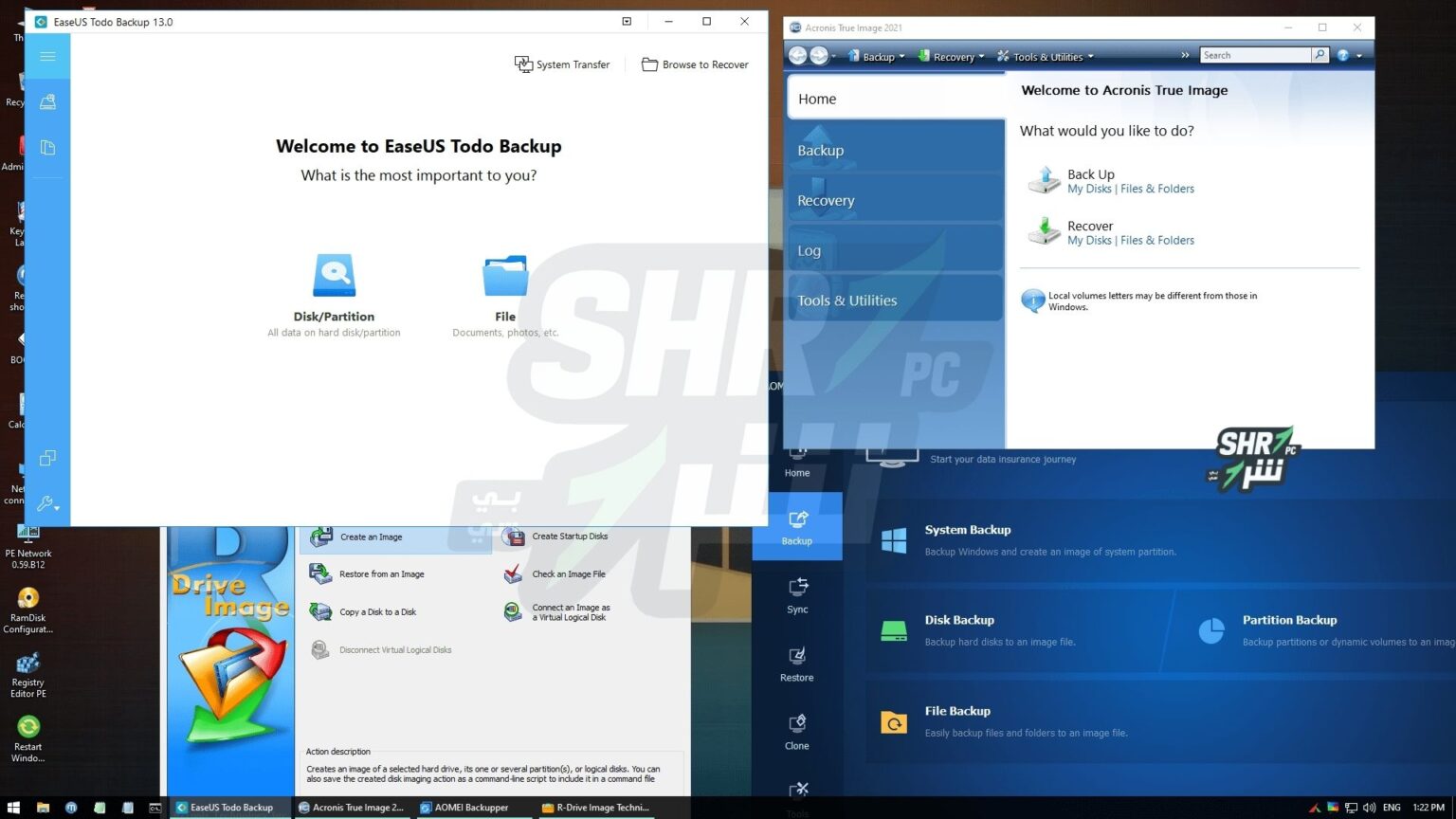اسطوانة البوت WinPE 11-10 Sergei Strelec | للصيانة وحالات طوارئ الويندوز - shr7pc