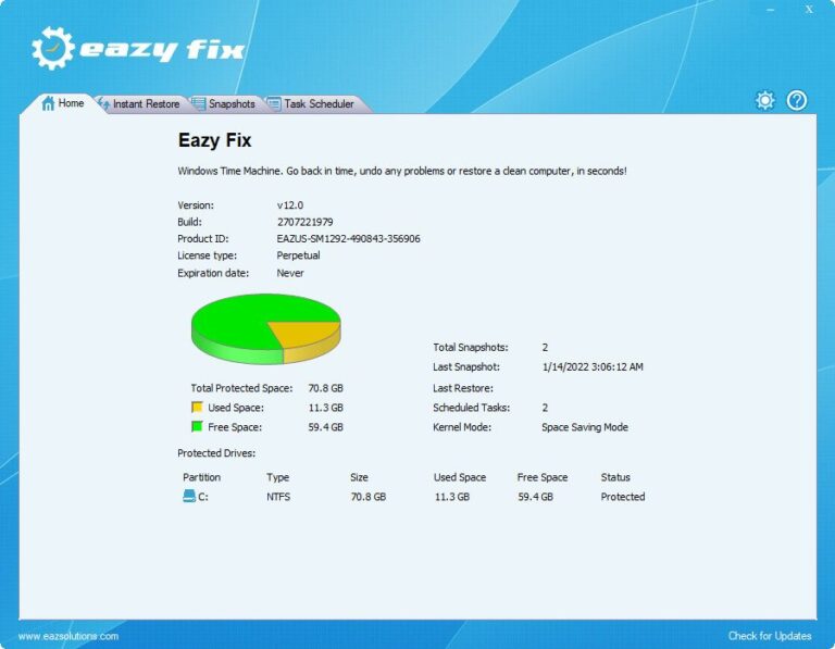 برنامج EAZ Solution Eazy Fix | لصيانة الويندوز - shr7pc