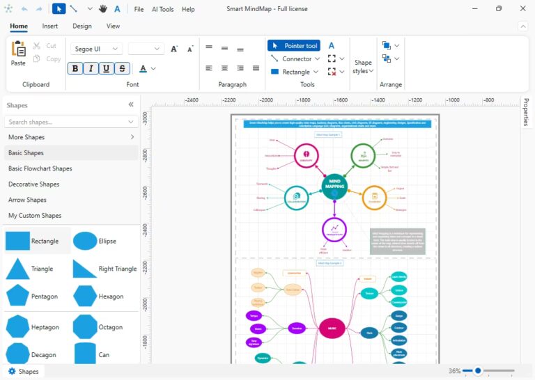 برنامج Smart MindMap | لتنظيم وإدارة وتخطيط الأفكار والمشاريع - shr7pc