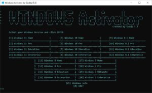 برنامج Windows Activator by Goddy | لتفعيل جميع إصدارات الويندوز - shr7pc