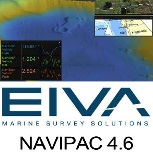 برنامج EIVA NaviPac | لإدارة عمليات المسح البحري - shr7pc