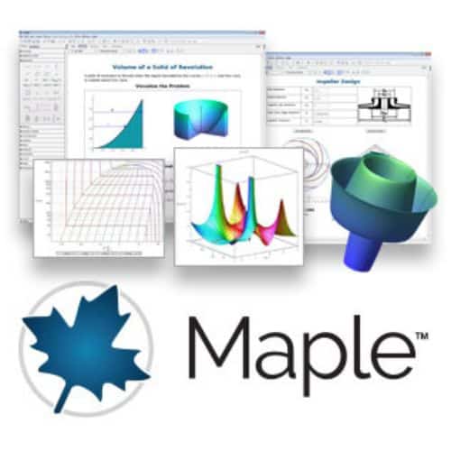 برنامج Maplesoft Maple | للحساب الرياضي الجبري والعددي - shr7pc