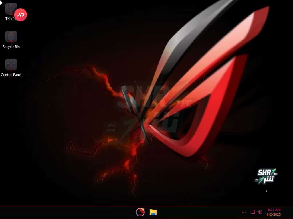 ويندوز 11 المخفف والمخصص للألعاب | Windows 11 Pro v24H2 ROG OS - shr7pc