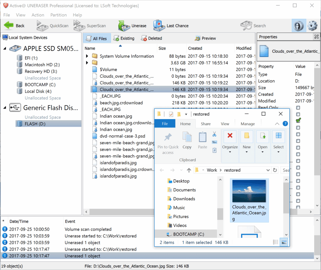 برنامج Active UNERASER Ultimate | لاستعادة الملفات المحذوفة - shr7pc