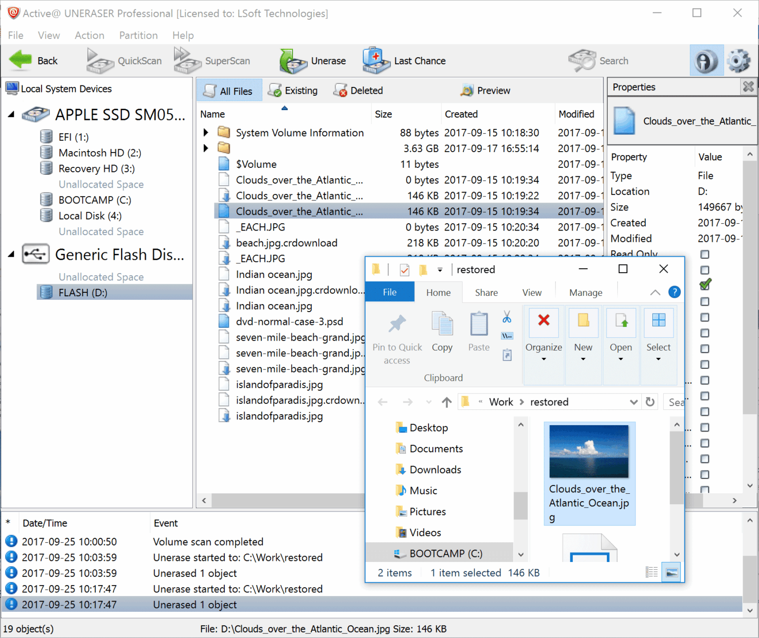 برنامج Active UNERASER Ultimate | لاستعادة الملفات المحذوفة - shr7pc