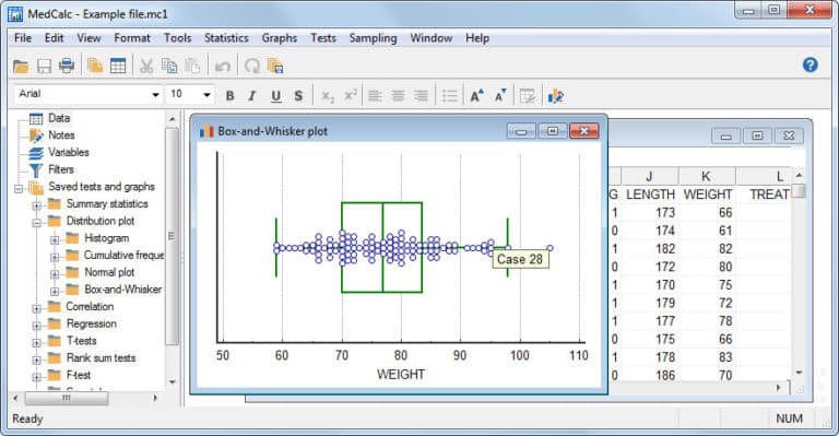 برنامج MedCalc | لإجراء الفحوصات والتحليلات الطبية والعلمية - shr7pc