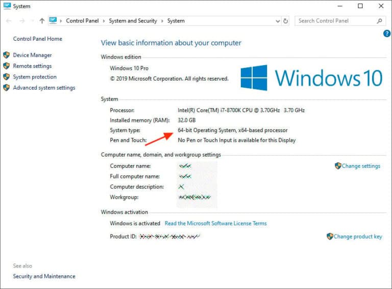 الفروقات بين نظامي ويندوز 32-بت و 64-بت وكيفية التحقق من نظامك - shr7pc