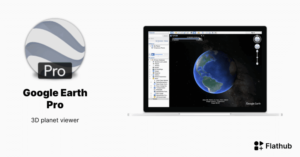 برنامج Google Earth Pro | لاستكشاف الكرة الأرضية عبر الحاسوب - shr7pc