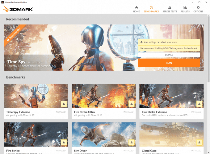 برنامج UL Futuremark 3DMark | لاختبار أداء أجهزة الكمبيوتر والهواتف ...