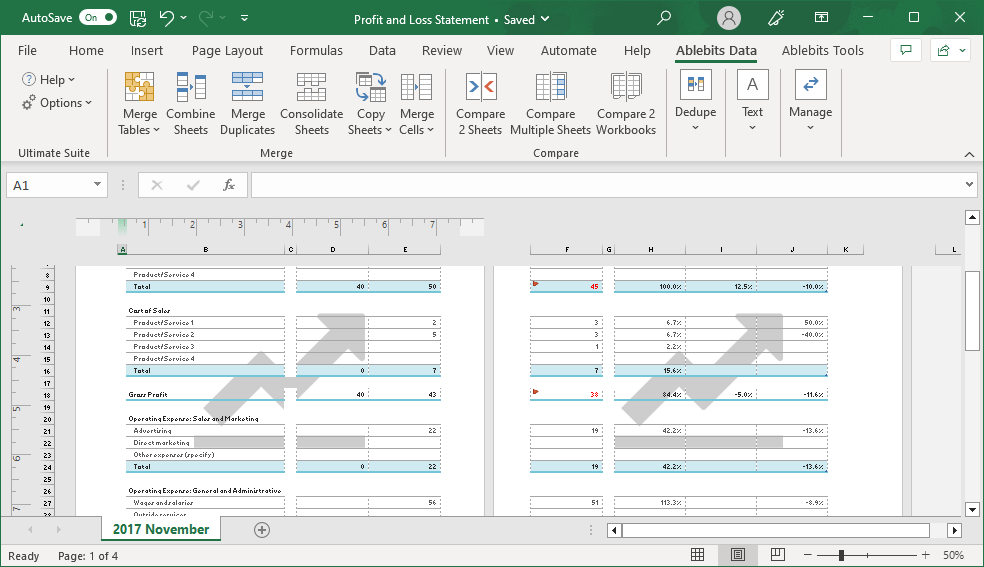 برنامج Ablebits Ultimate Suite for Excel Business Edition | إدارة ...
