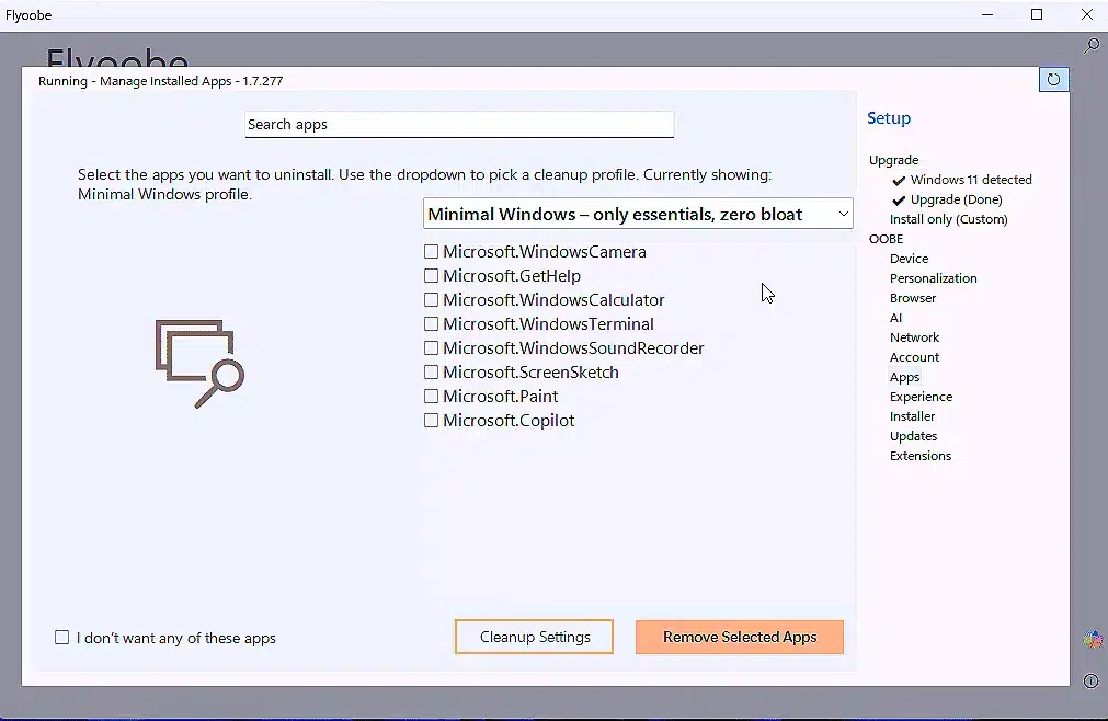 برنامج FlyOobe | لتثبيت ويندوز 11 - shr7pc