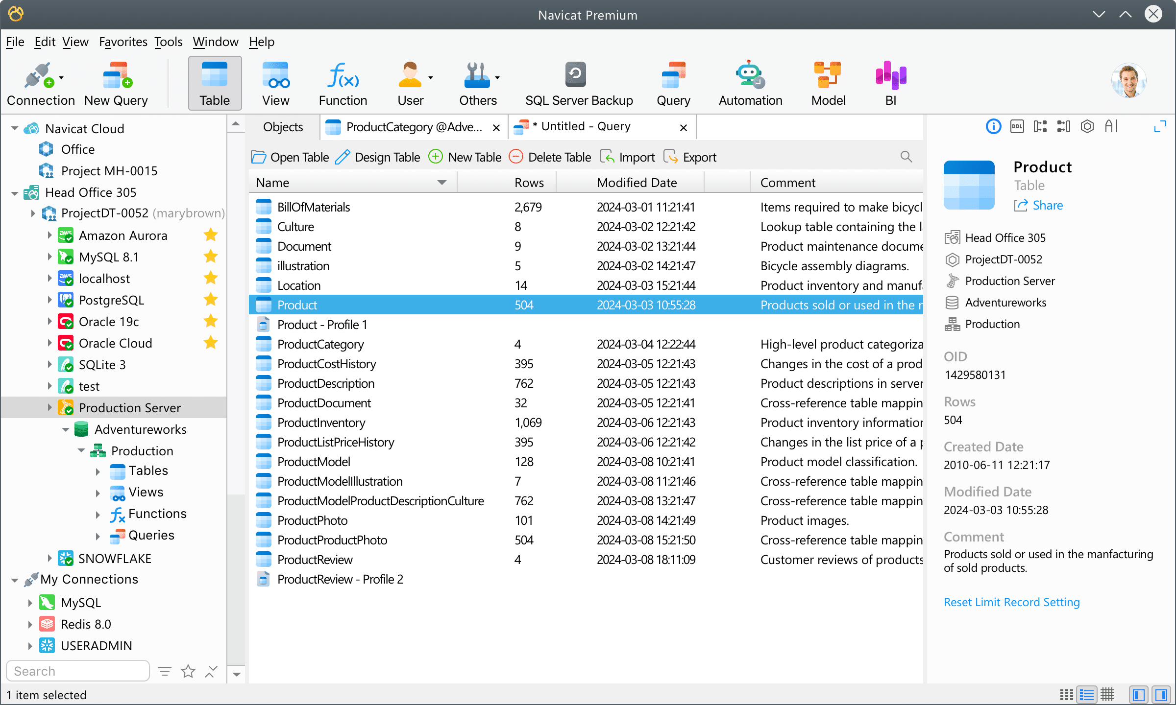 برنامج Navicat Premium Enterprise | لإدارة وتطوير قواعد البيانات - shr7pc