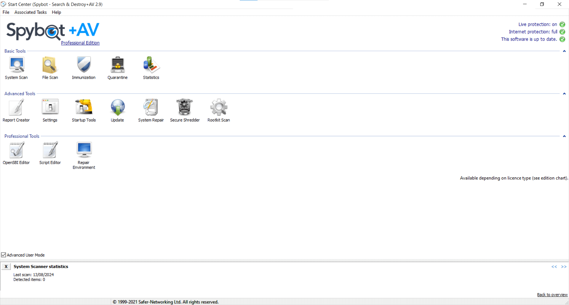برنامج Spybot Anti-Beacon | لحماية خصوصيتك - shr7pc