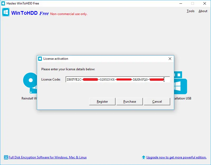برنامج WinToHDD | لتثبيت الويندوز من الهارد - shr7pc