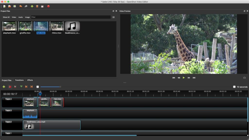 برنامج OpenShot Video Editor | لتحرير الفديو - shr7pc